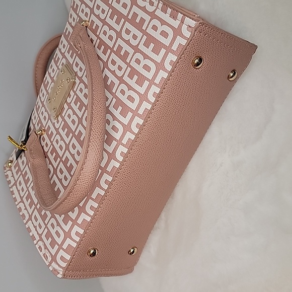 bebe | Bags | Bebe Handbag And Crossbody Blush | Poshmark